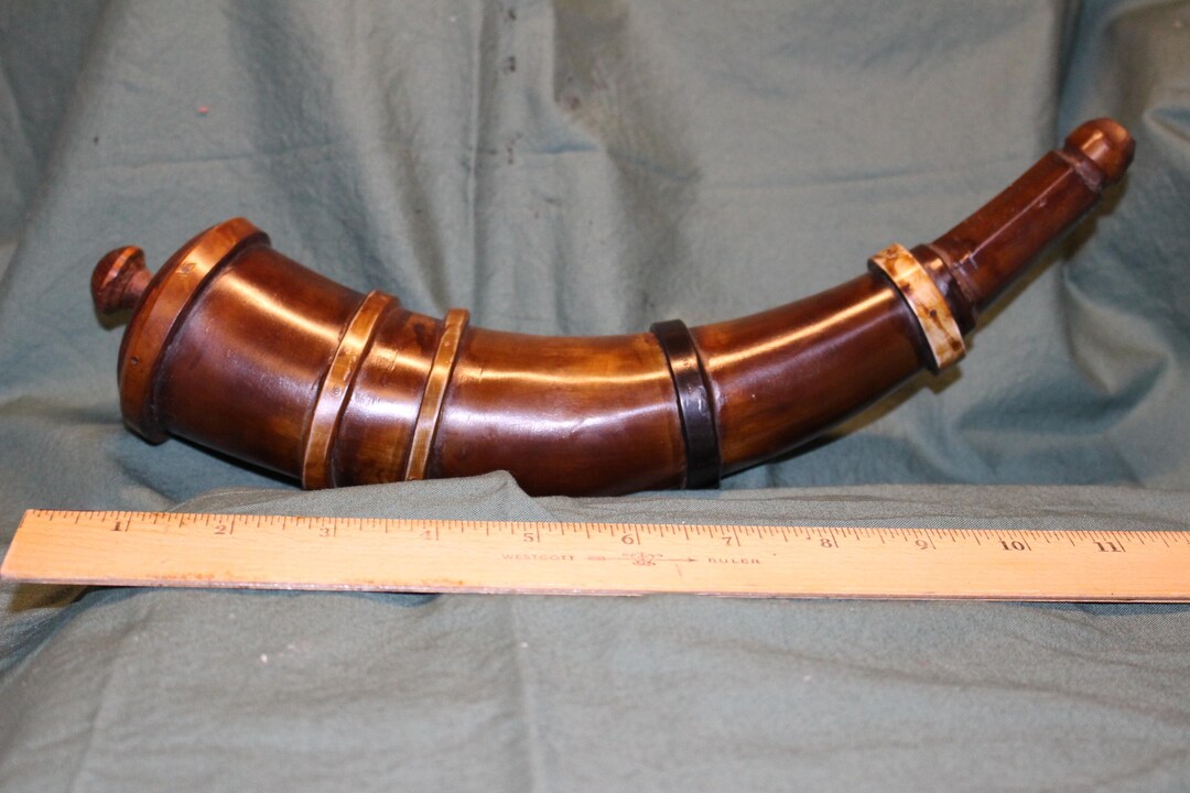 The "southern Banded" Powder Horn - Etsy