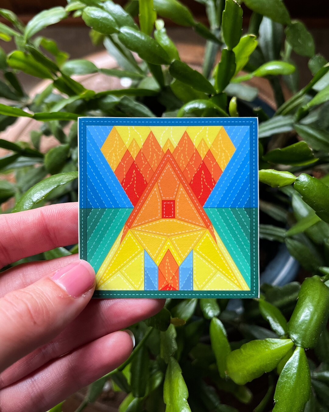 Midsommar Temple Vinyl Sticker - Etsy