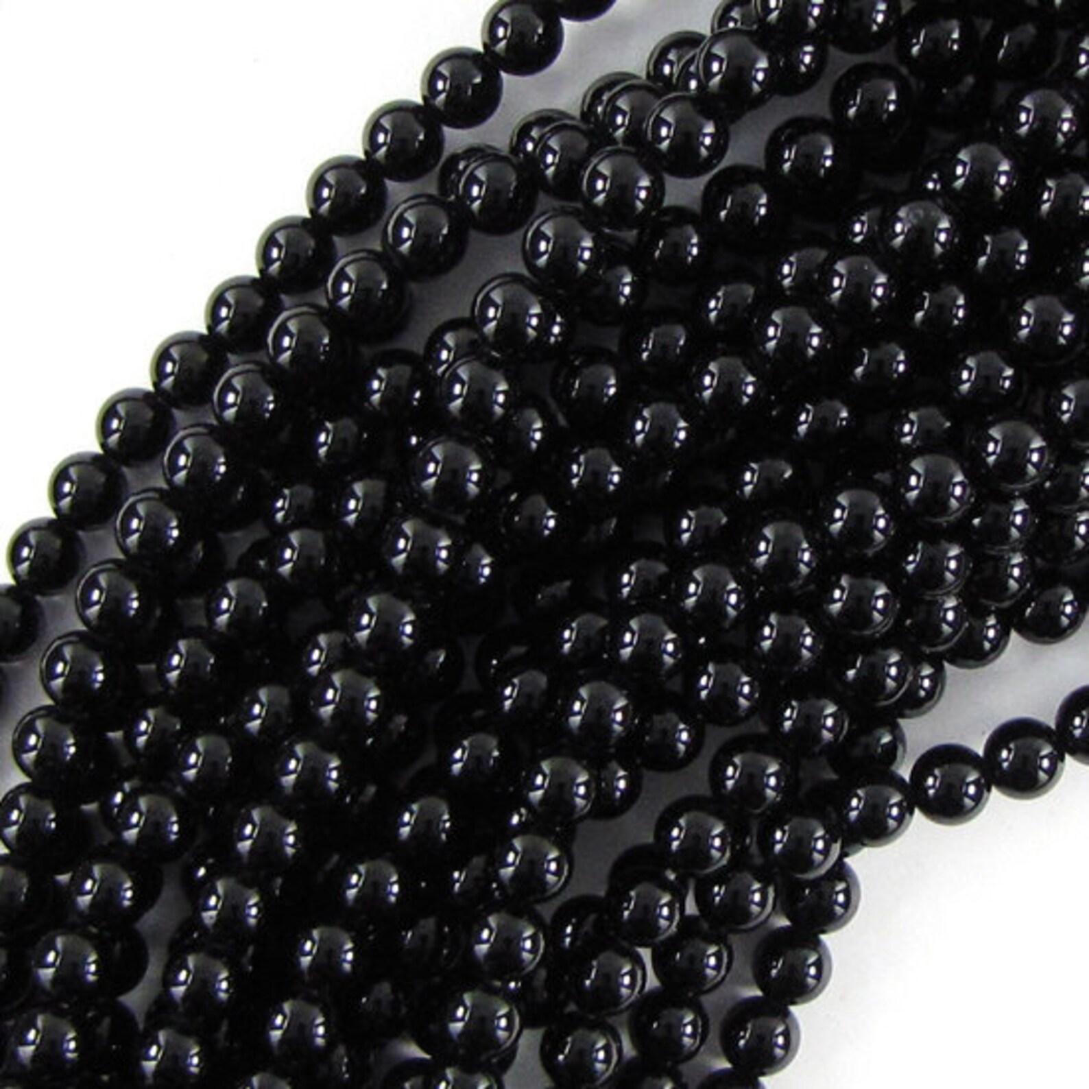 AA Black Onyx Round Beads 15 2mm 3mm 4mm 6mm 8mm 10mm | Etsy