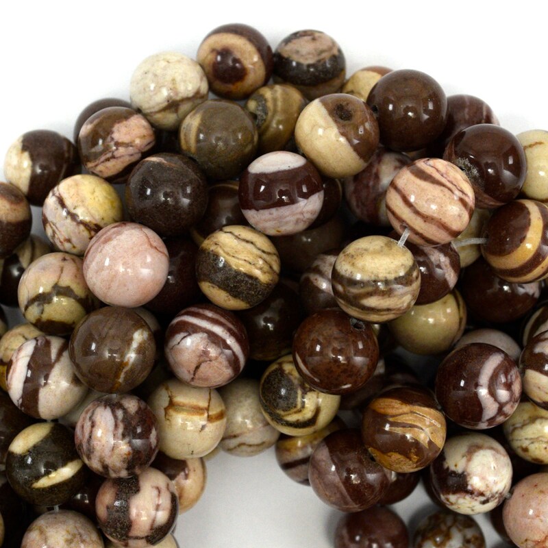 Brown Zebra Jasper - Etsy