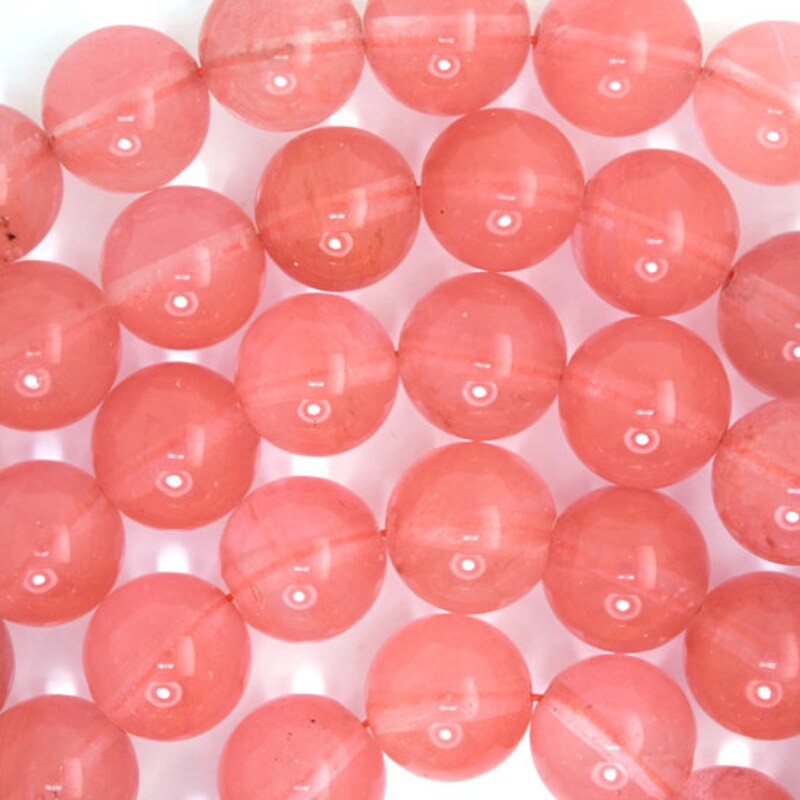 Cherry Quartz Gemstones - Etsy