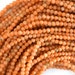 Natural Orange Calcite Round Beads Gemstone 15.5" Strand 4mm 6mm 8mm ...