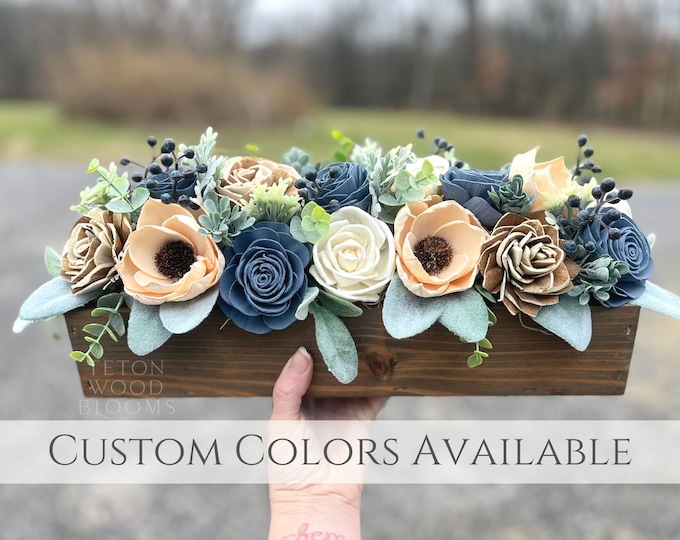 Customizable Sola Wood Flower Arrangement, Wooden Flower, Centerpiece ...
