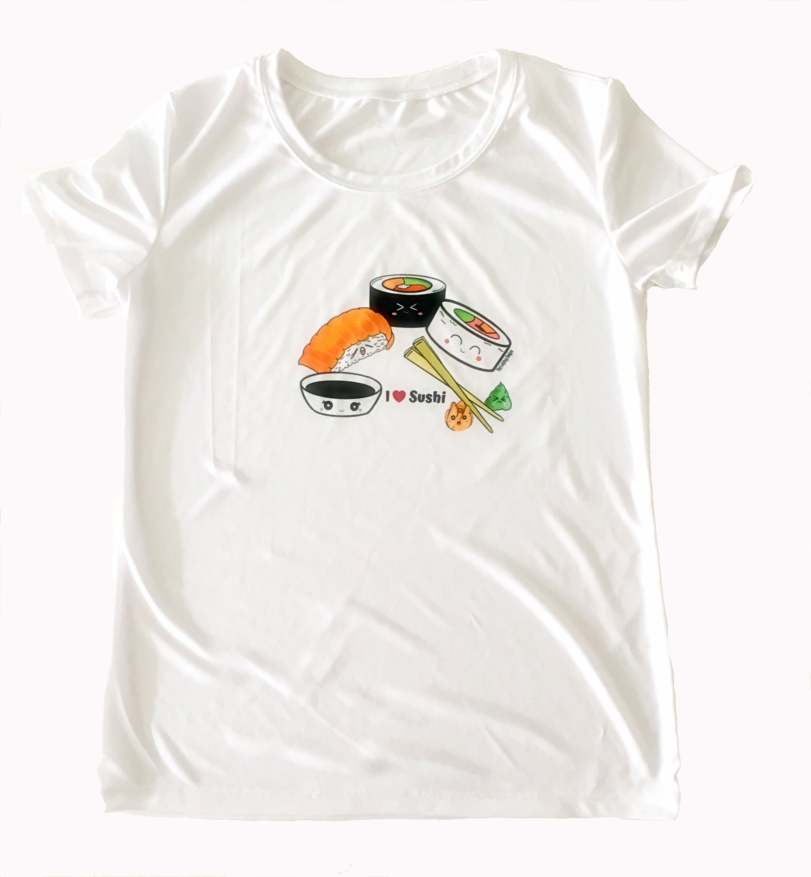 Kawaii Sushi Lover Camiseta | Etsy