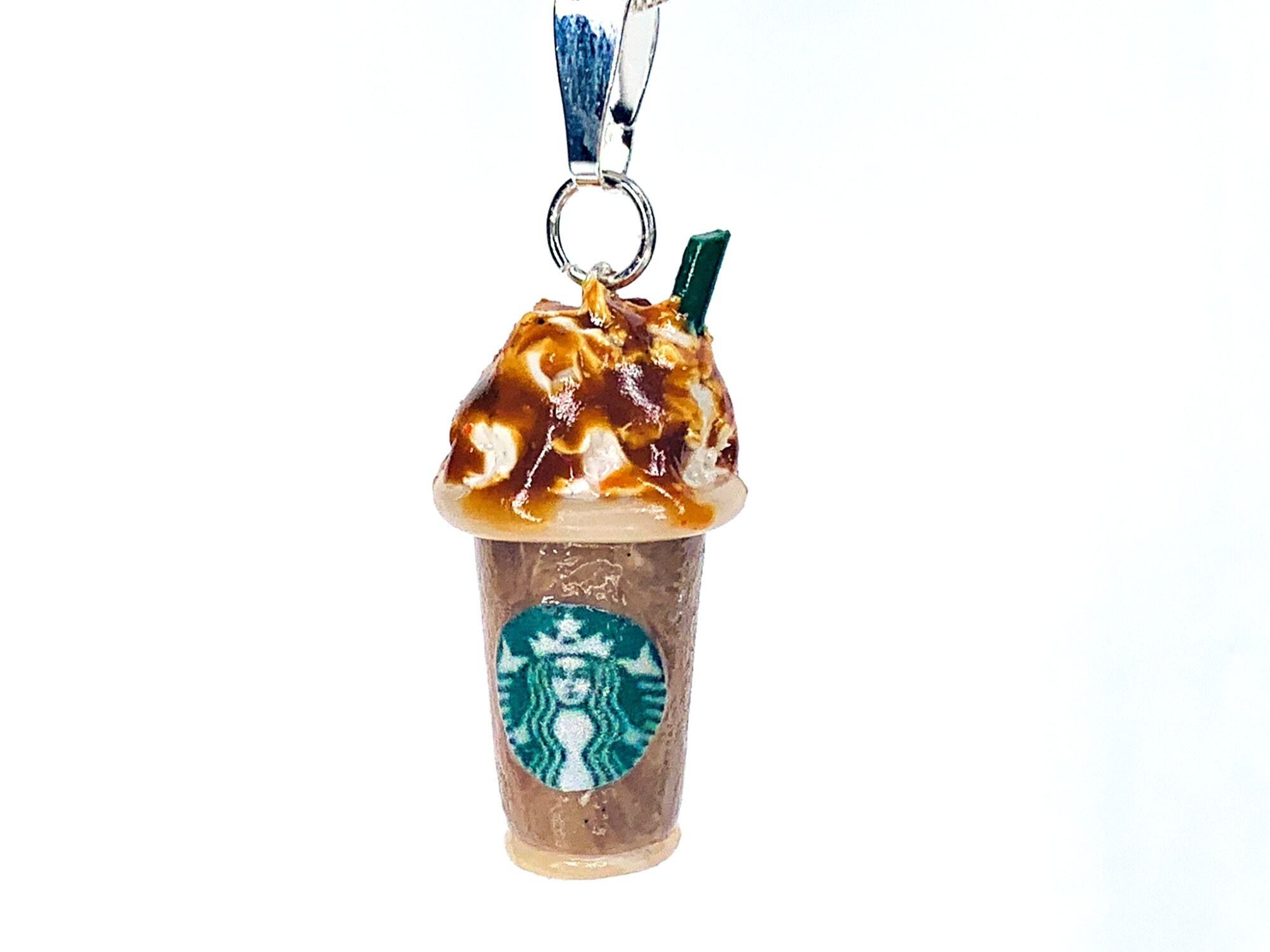 Polymer Clay Mocha Frappuccino Starbucks Charm - Etsy