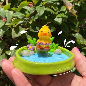 Handmade Little Duck Trinket Dish-jewelry Dish - Etsy