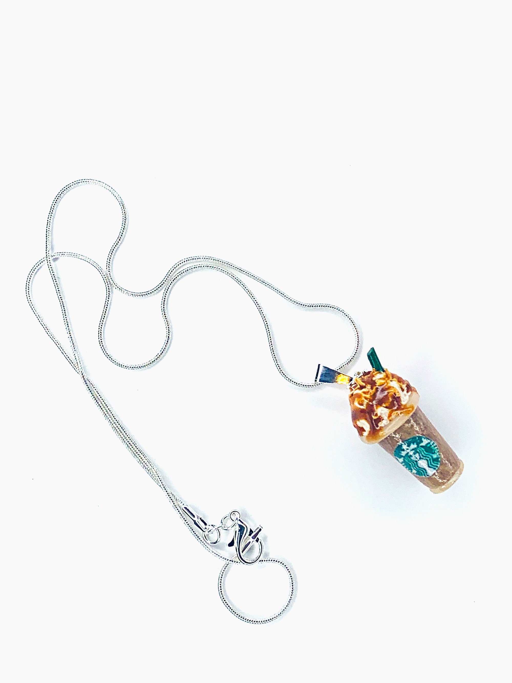 Polymer Clay Mocha Frappuccino Starbucks Charm | Etsy