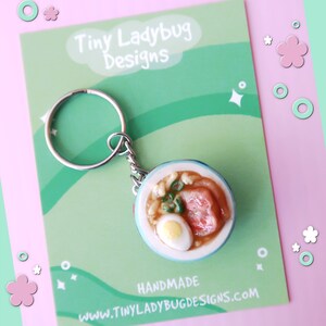 Polymer Clay Ramen Bowl Keychain - Etsy