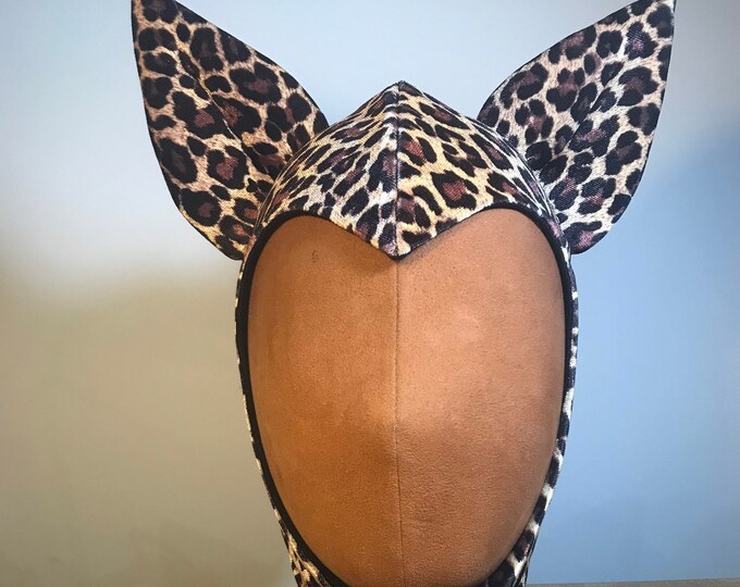 Leopard Hood | Leopard Bonnet | Vintage Leopard Hood | Leopard Print - Etsy