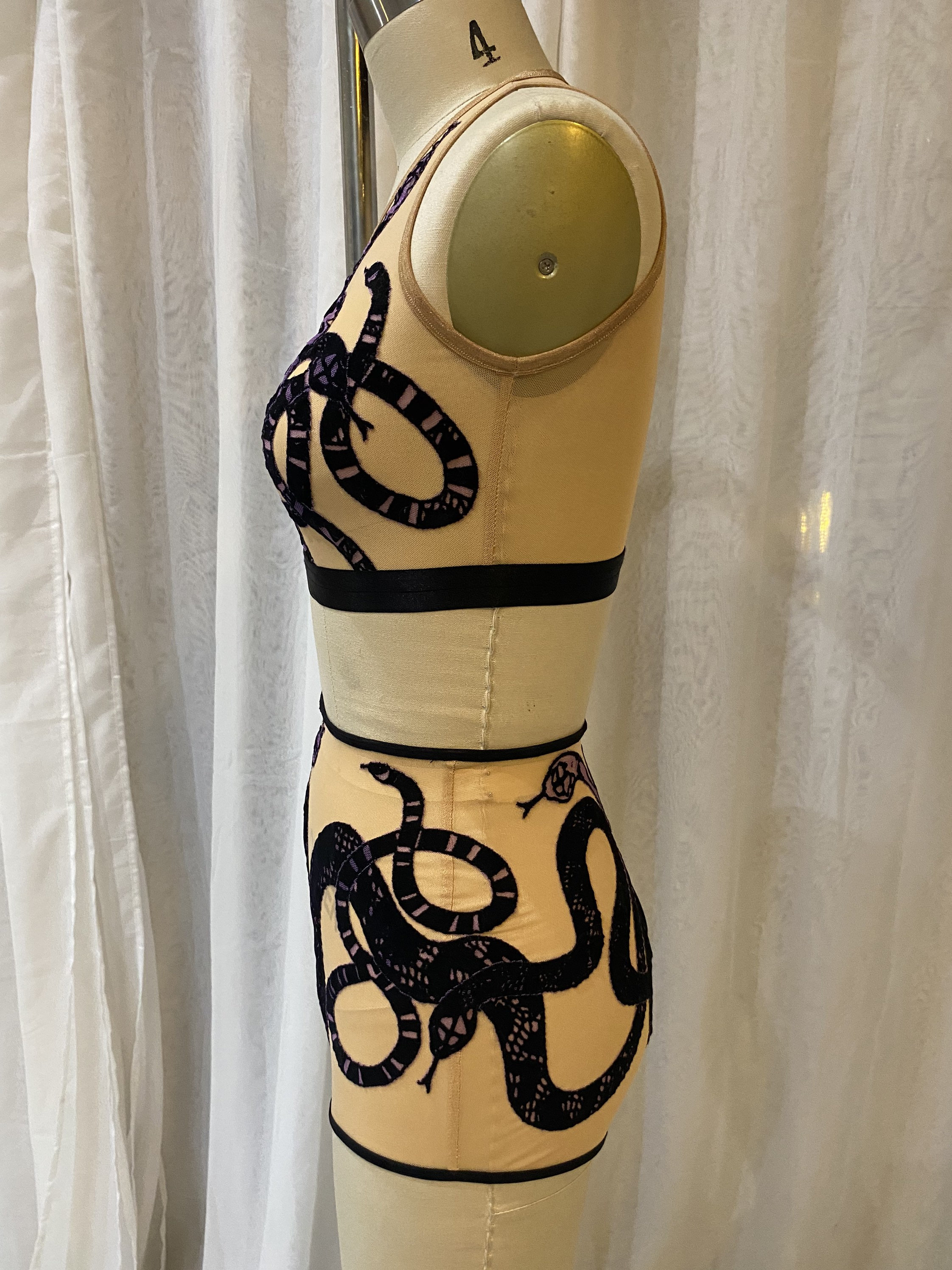 Medusa Costume | Snake Costume | Bra and Shorts | Aerial | Dance ...