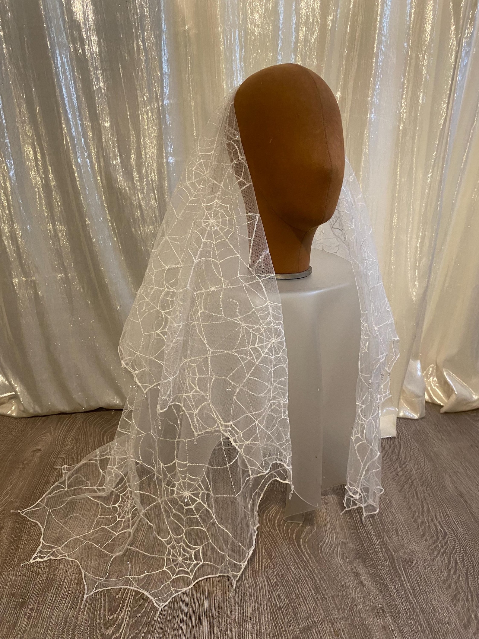 Spiderweb Lace Veil / Goth Wedding / Gothic / Wedding / Formal ...