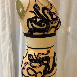 Medusa Costume | Snake Costume | Bra and Shorts | Aerial | Dance ...
