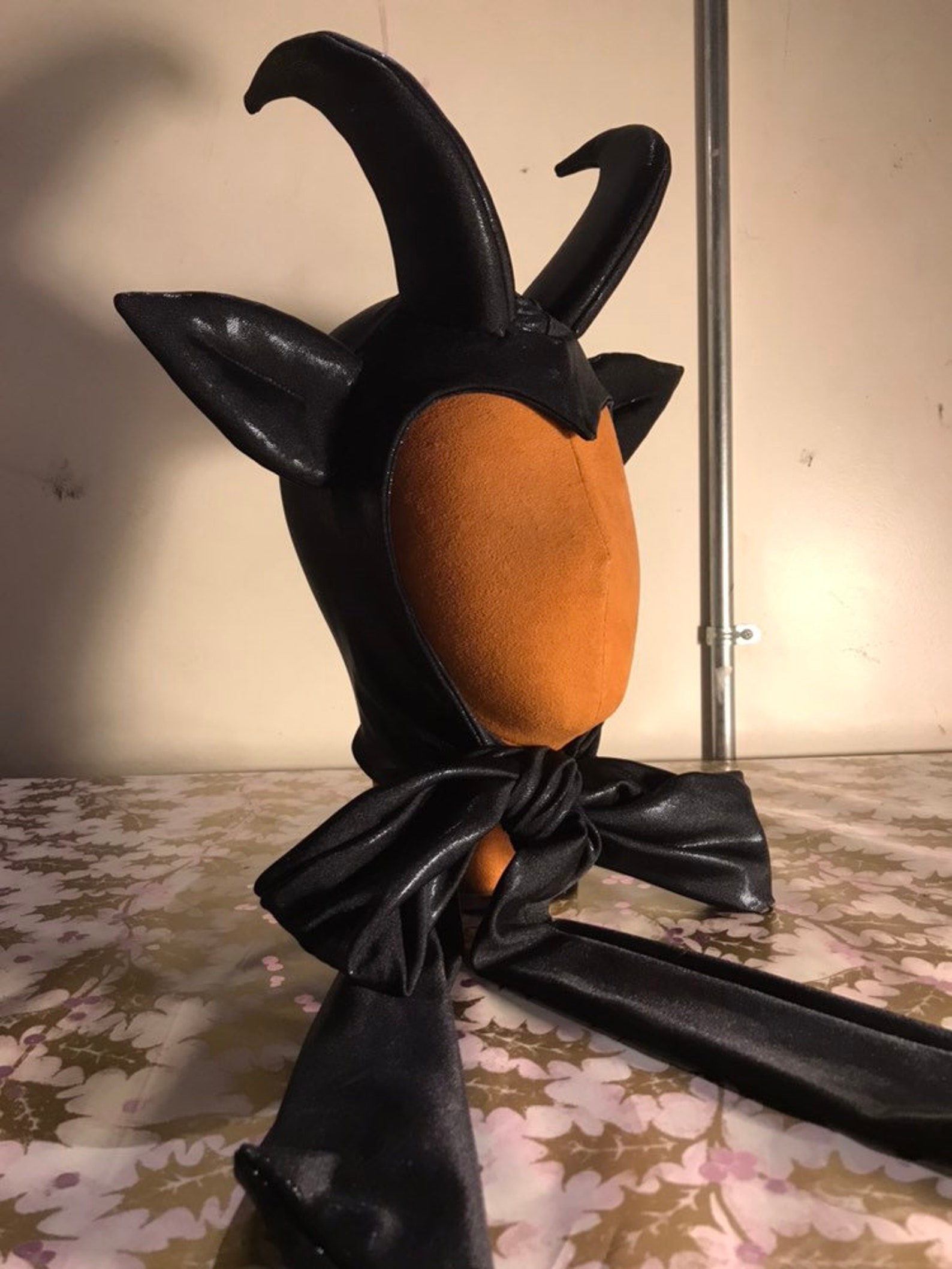 Goat Hood Vintage Hood Goat Bonnet Baphomet Goth Hood - Etsy