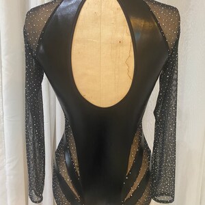 Disco Devil Leotard | Mesh Bodysuit | Rubber Lycra | Rhinestones ...