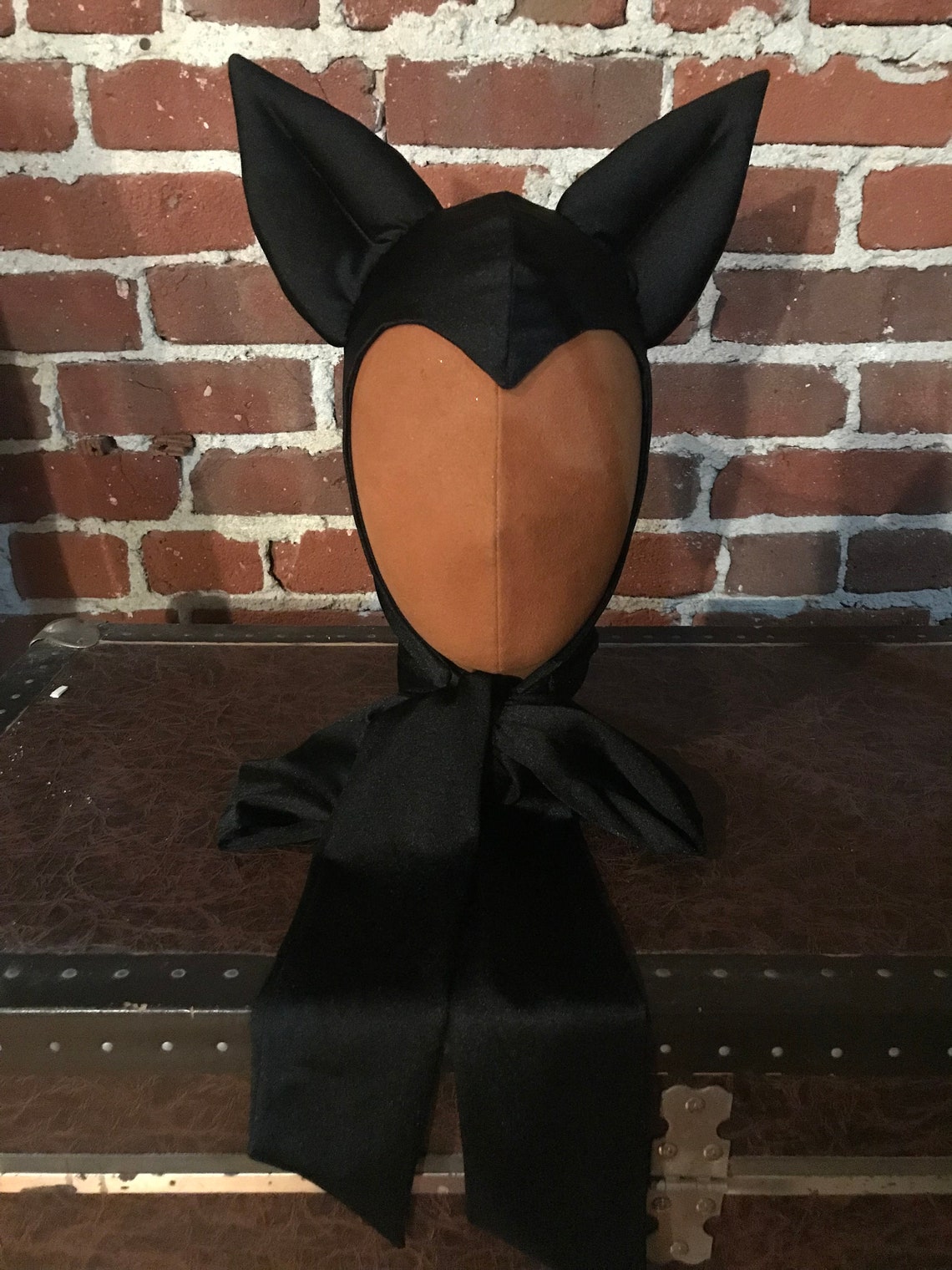 Bat Hood/ Cat Hood/ Vintage Bat Hood/ Bat Bonnet - Etsy