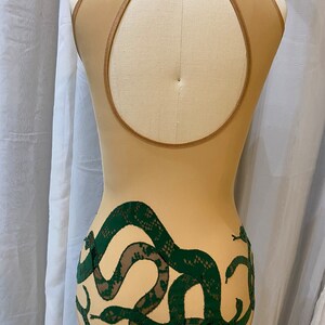 Medusa Leotard Snake Leotard Aerial Dance Circus Drag Contortion - Etsy