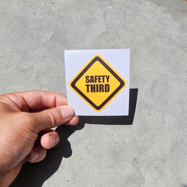 Safety Third Decals - Etsy