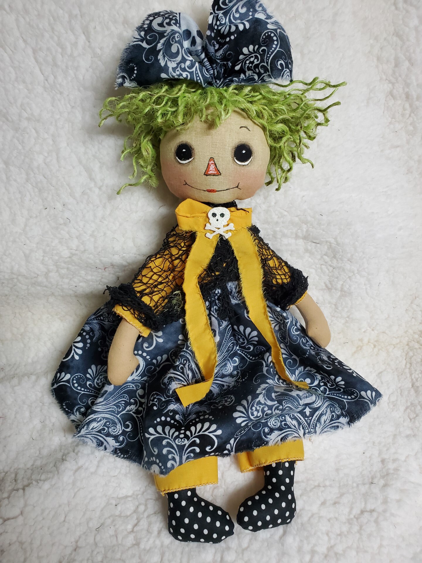 Raggedy Ann Doll Halloween Raggedy Witch Halloween Hand Made Raggedy