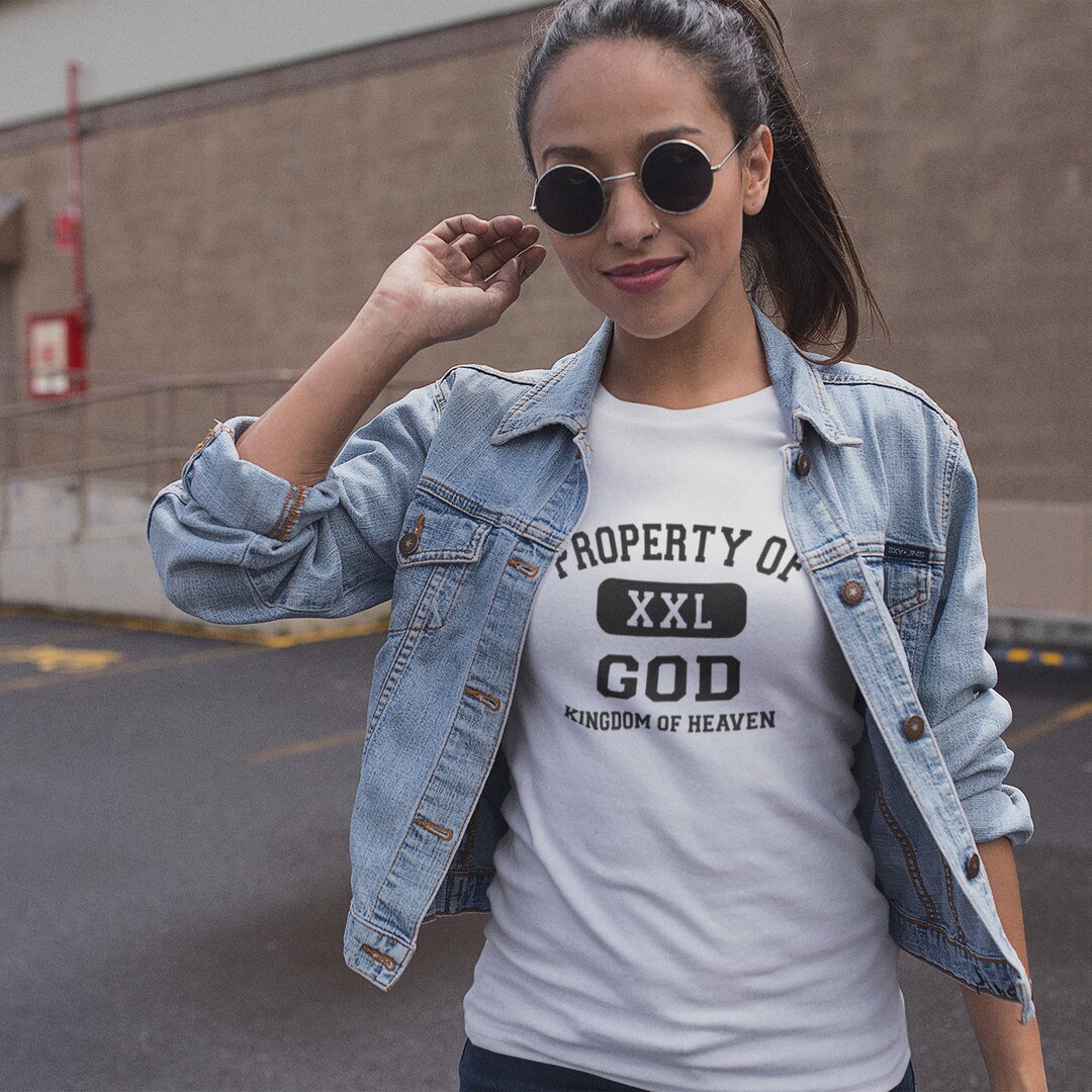 Property of God, Christian T-Shirt, Christian Shirt, Christian Gifts ...