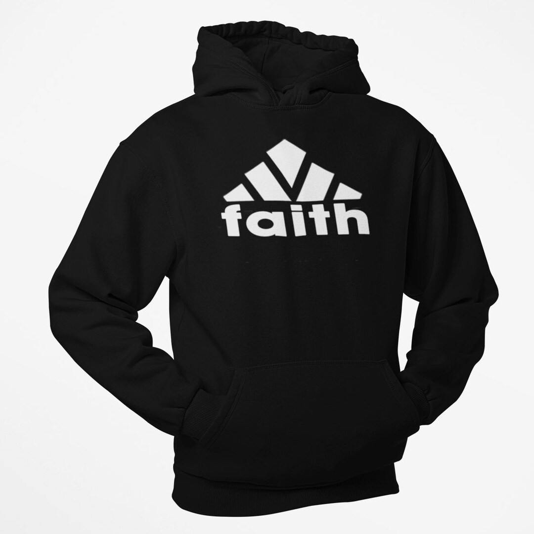 Faith Christian Pullover Hoodie: Iconic Graphic Sweatshirt - Etsy