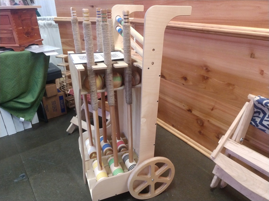 Adult Size Croquet Set - Etsy