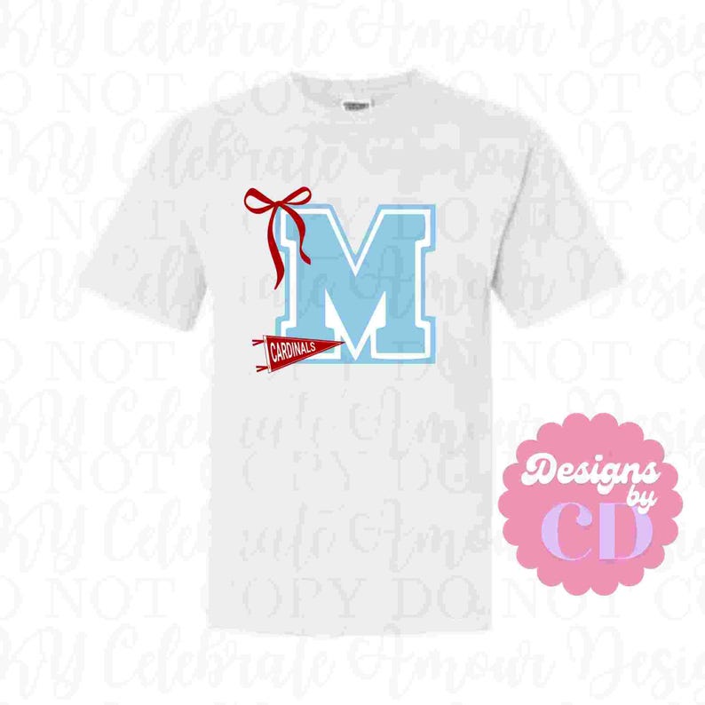 Martin County Cardinals PNG | School Spirit Graphic | Sublimation ...