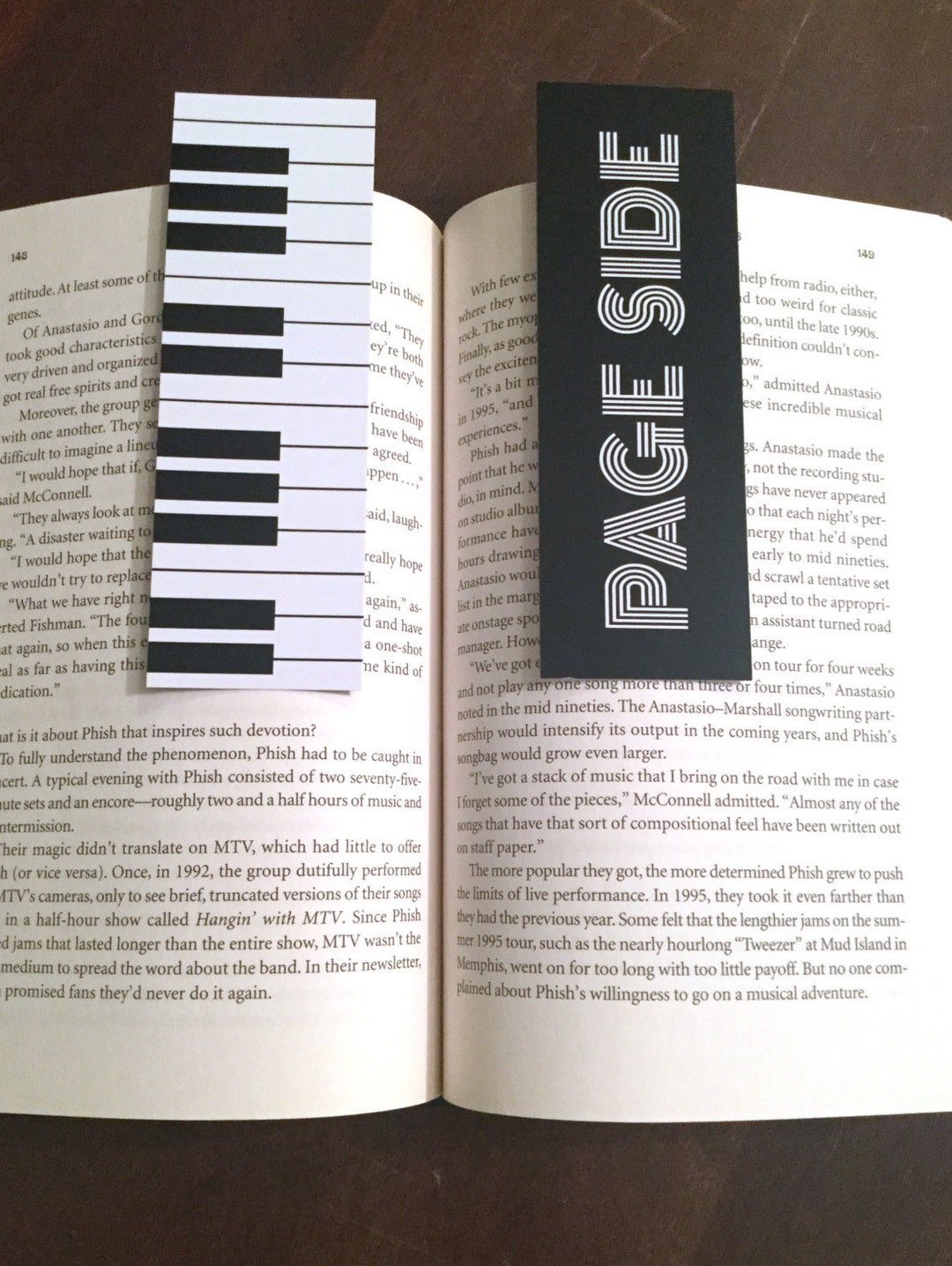 Page Side Bookmark - Etsy
