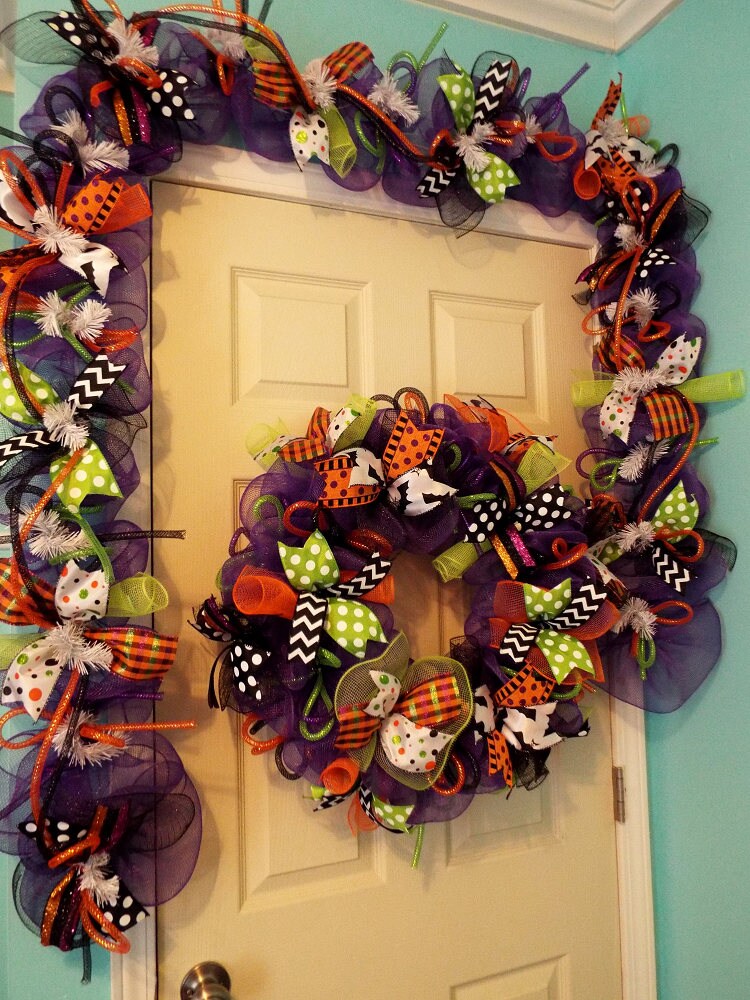 Halloween Garland Halloween Garlands Halloween decor | Etsy