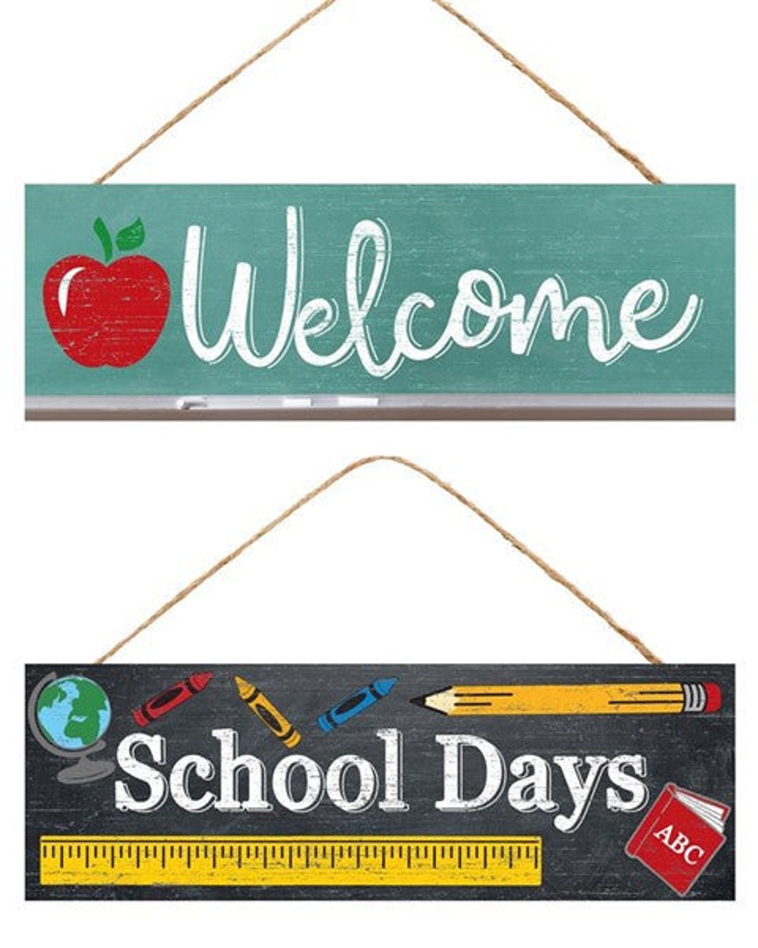 15 X 5 WELCOME OR School Days Sign - Etsy