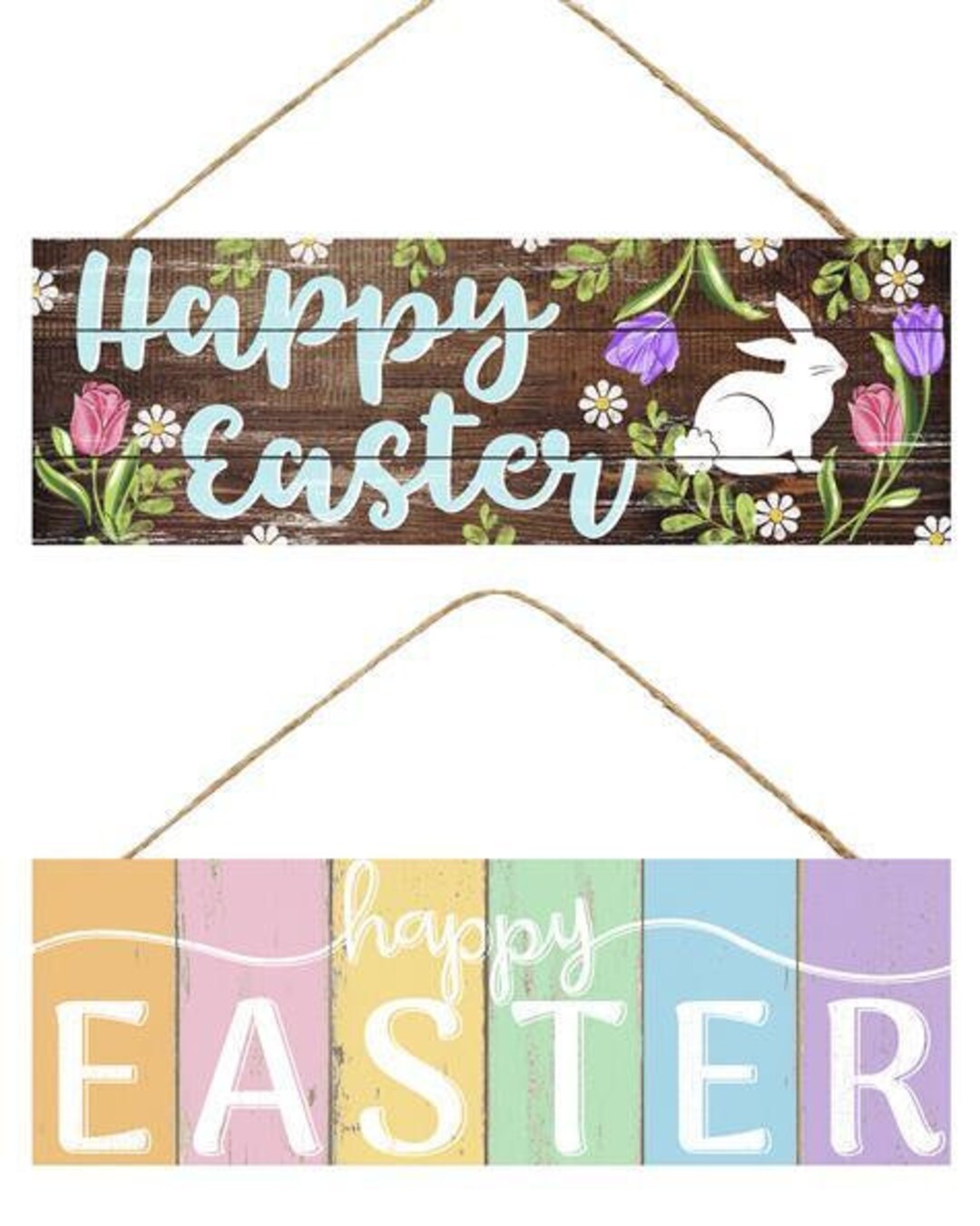 15 X 5 Happy Easter Sign, Easter Signs, Easter Door Signs, Hanging ...