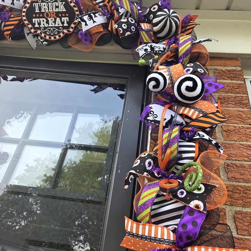 Halloween Door Garland - Etsy
