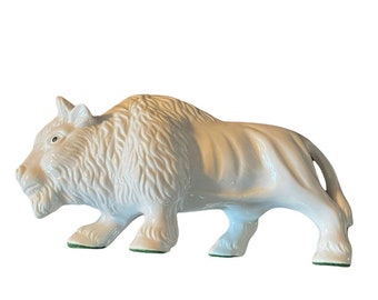 Ceramic Buffalo | Etsy