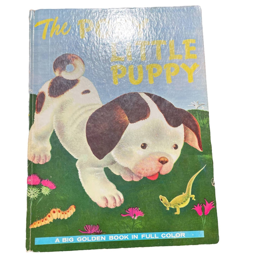 Vintage Poky Little Puppy Big Golden Book 12 X 9 Great - Etsy