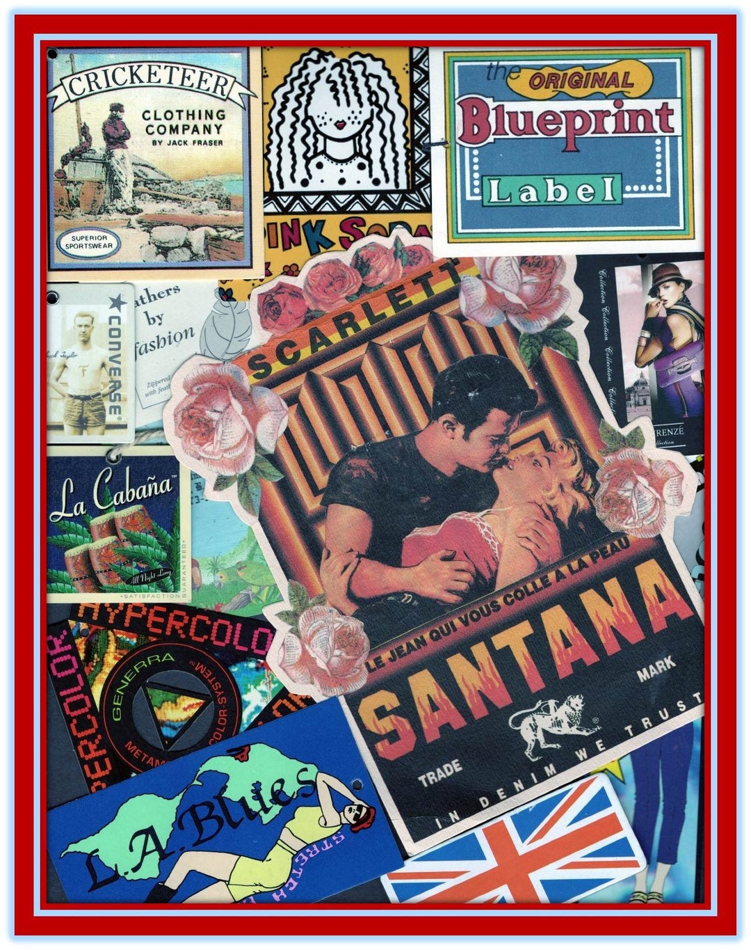 Artsy Labels and Tags Ephemera Pack - Art Journals - Arts and Crafts ...