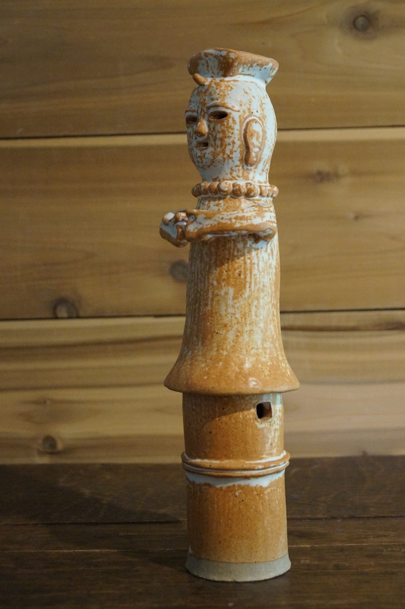 Japanese Haniwa Female Pottery Sculpture Vintage Japanese | Etsy