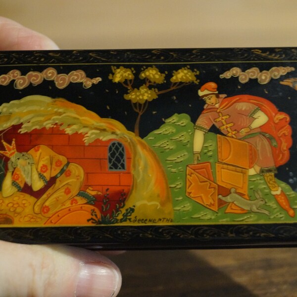 Russian Lacquer Box - Etsy