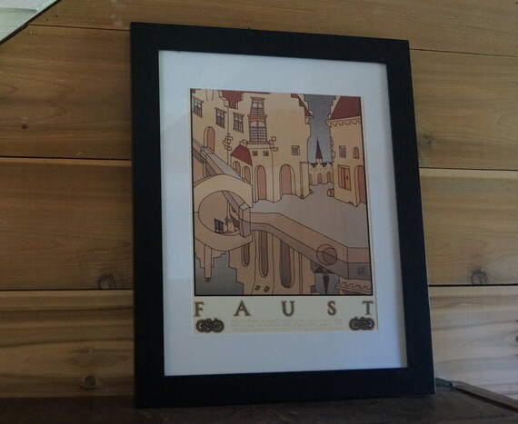 DAVID LANCE GOINES Faust Movie Poster Pacific Film Archive | Etsy