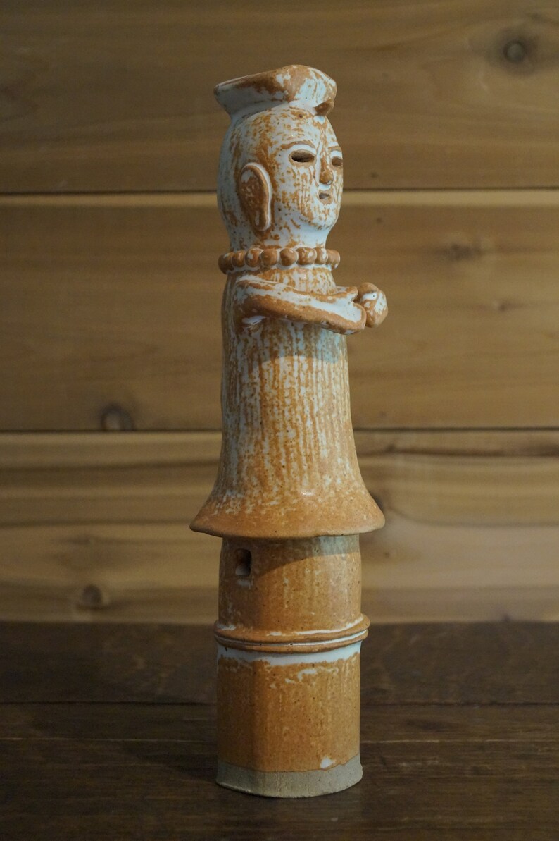 Japanese Haniwa Female Pottery Sculpture Vintage Japanese | Etsy