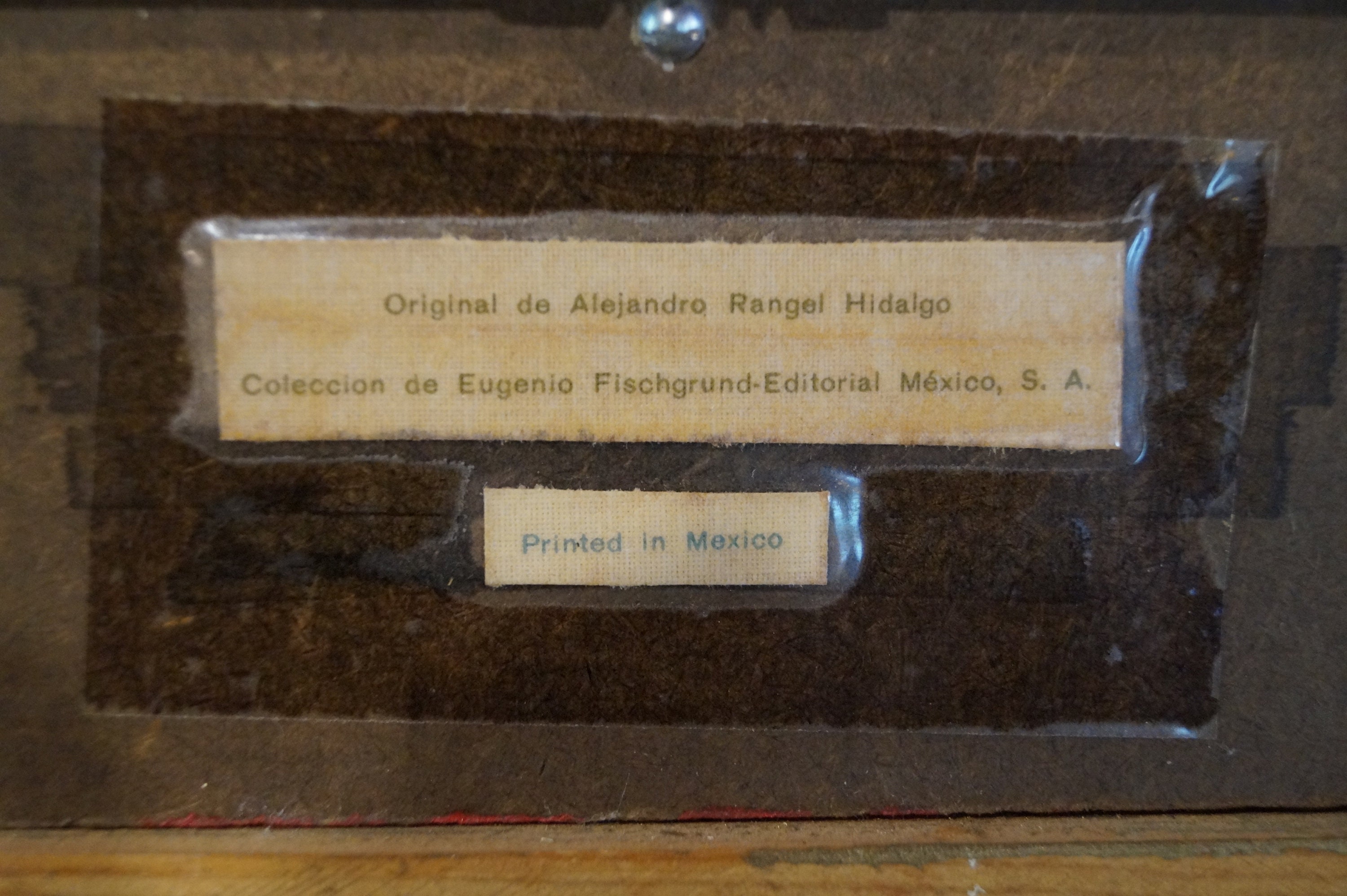 Alejandro Rangel Hidalgo Vintage Lithograph, Vintage Mexican Artist Art ...