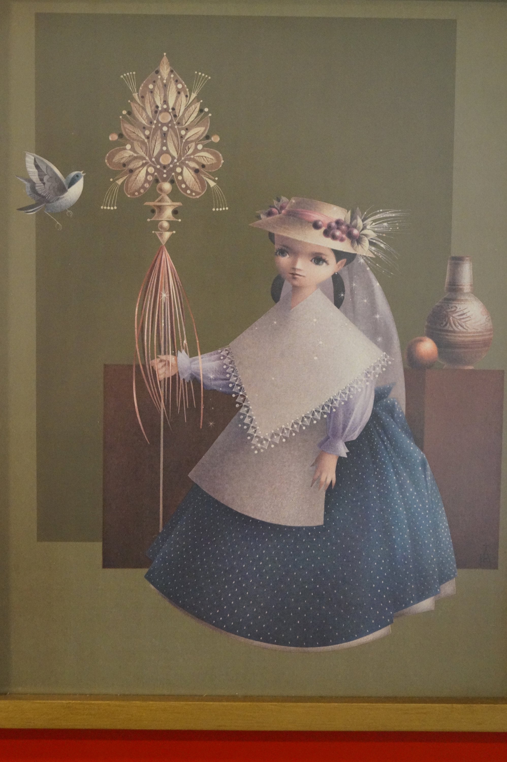 Alejandro Rangel Hidalgo Vintage Lithograph, Vintage Mexican Artist Art ...