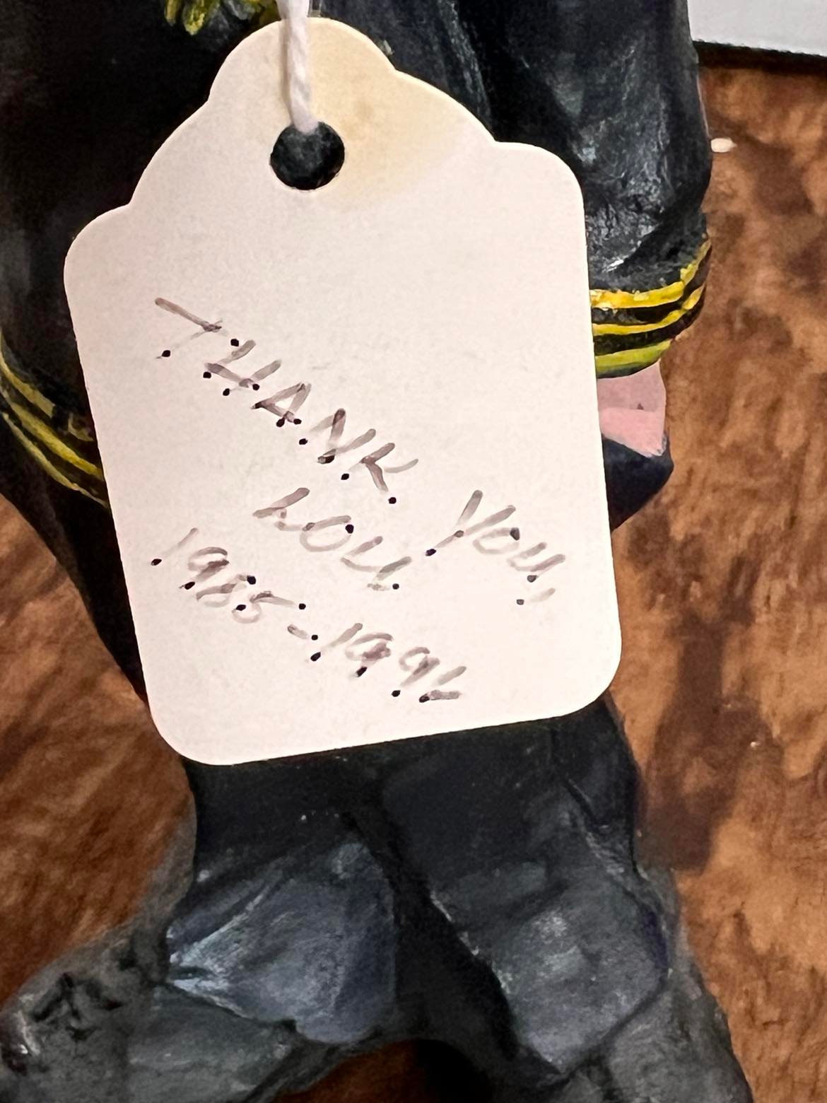 Lou Holtz Thank You Statue-rare - Etsy