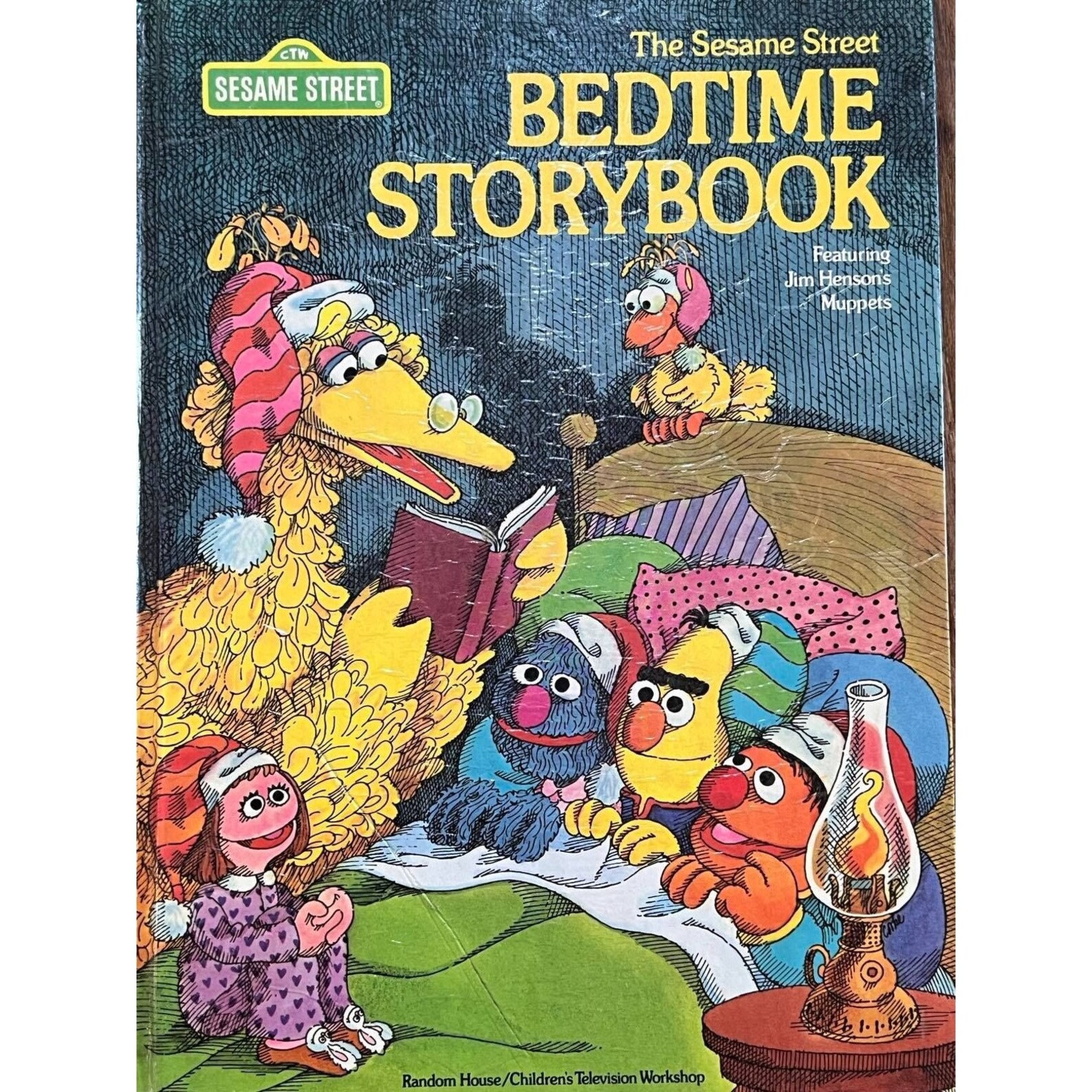 Sesame Street Starring Jim Hensons Muppets Start to Read Book Lot ...
