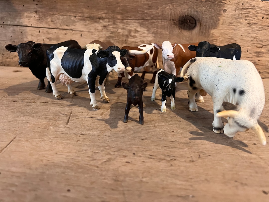 Schleich Bull or Cow Retired choice - Etsy