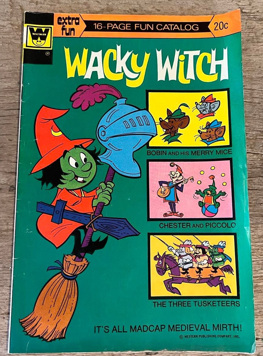 Wacky Witch #13 Comic Book-whitman-1973 - Etsy