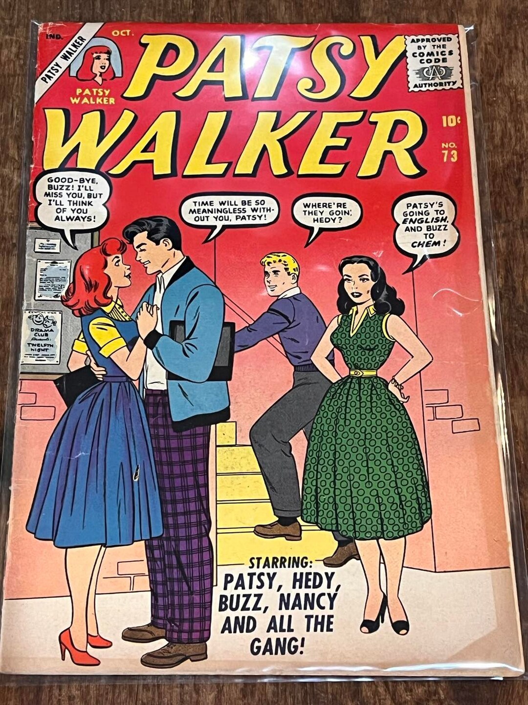 Golden Age Patsy Walker 73 1973 - Etsy