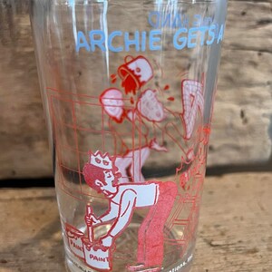 Vintage "choice" Juice Glasses- Archie Comics and More - Etsy