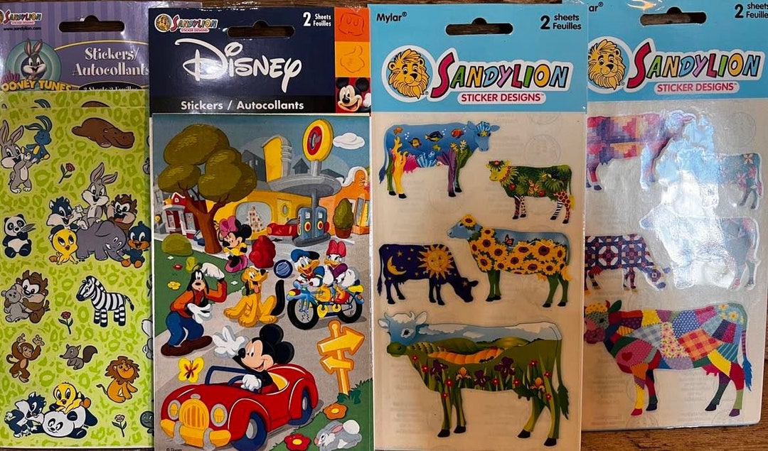 Vintage Sandylion Factory Sealed Sticker Packs-choice - Etsy