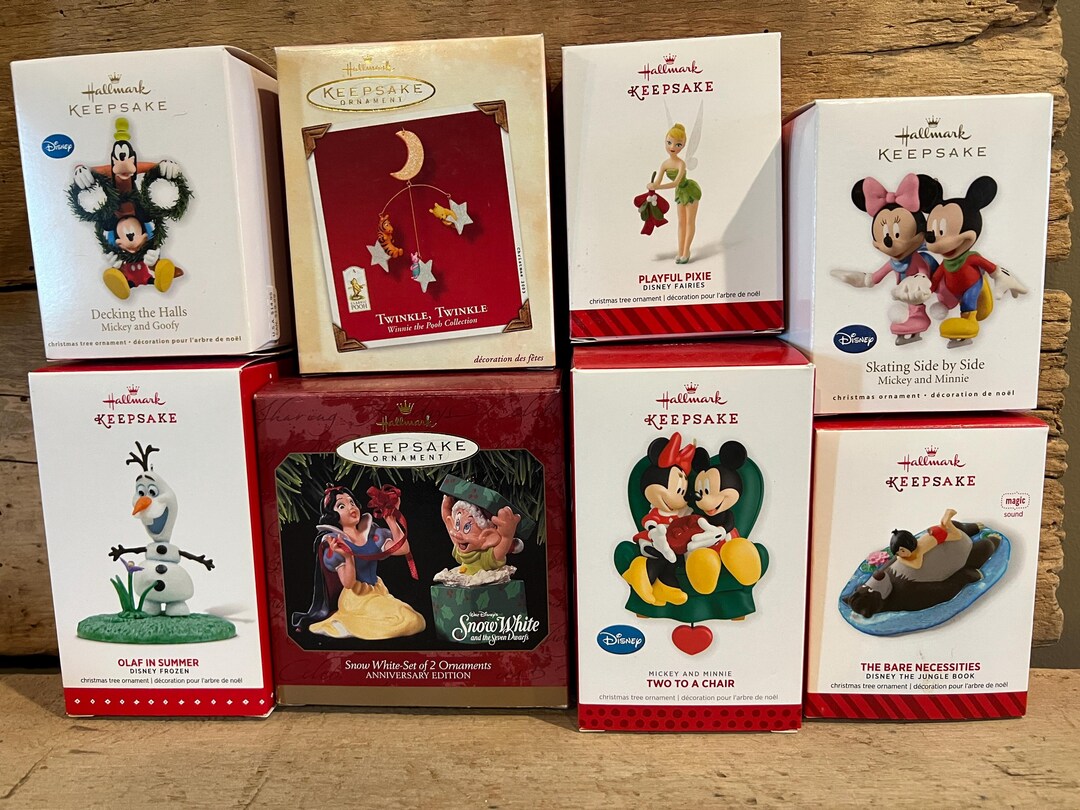Hallmark Disney Keepsake Ornaments-choice Ornament - Etsy