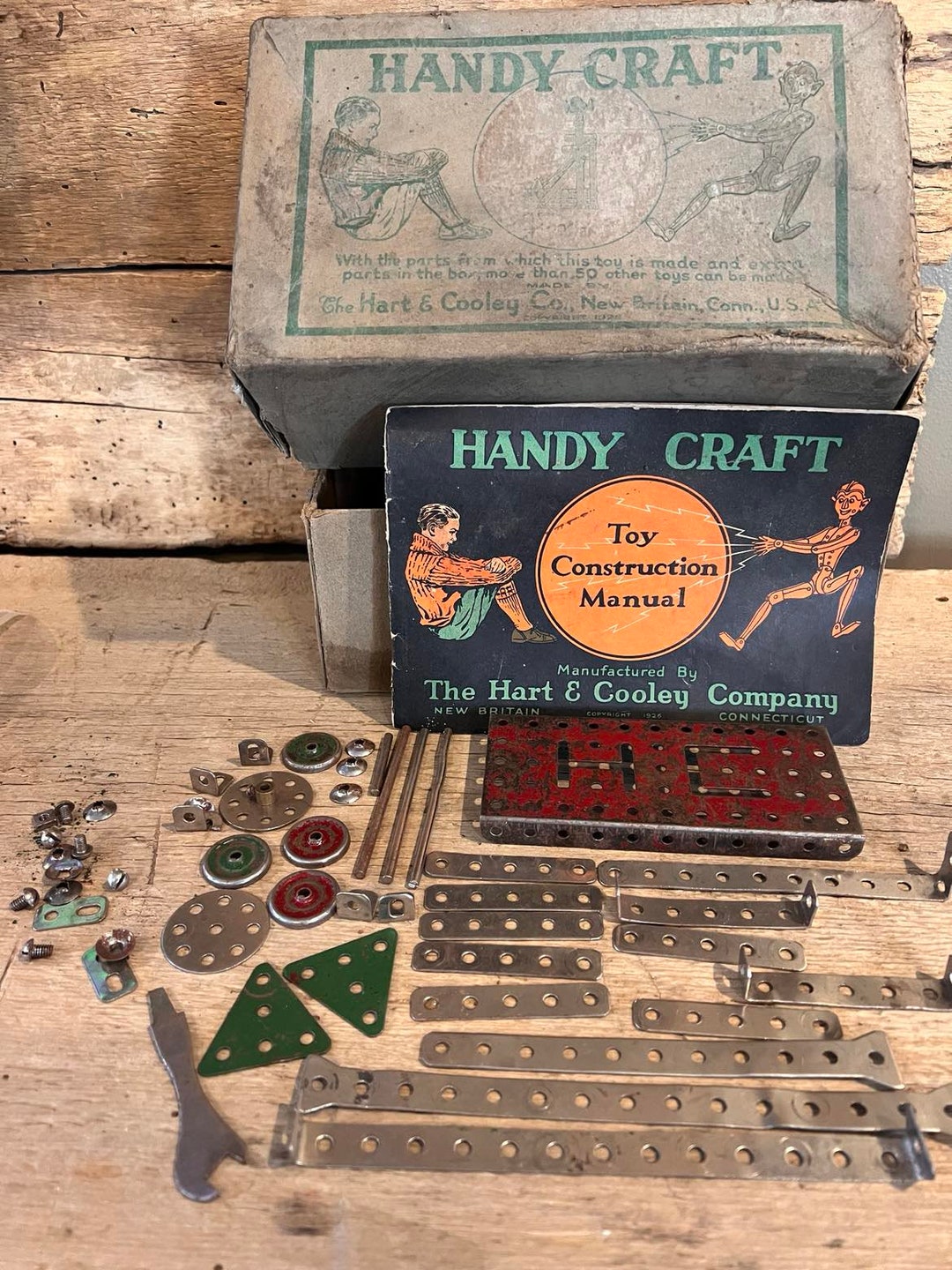 Handy Craft Toy Construction Kit-by Hart & Cooley Co. - Etsy