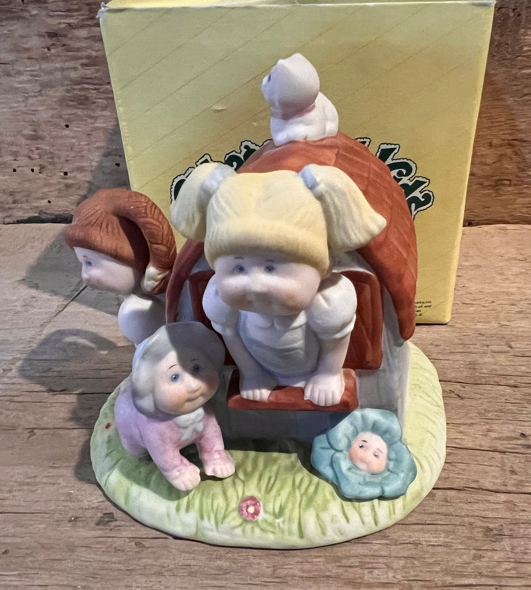 Buy 1984 Cabbage Patch Kids CPK Clubhouse Porcelain Figurine Online in ...